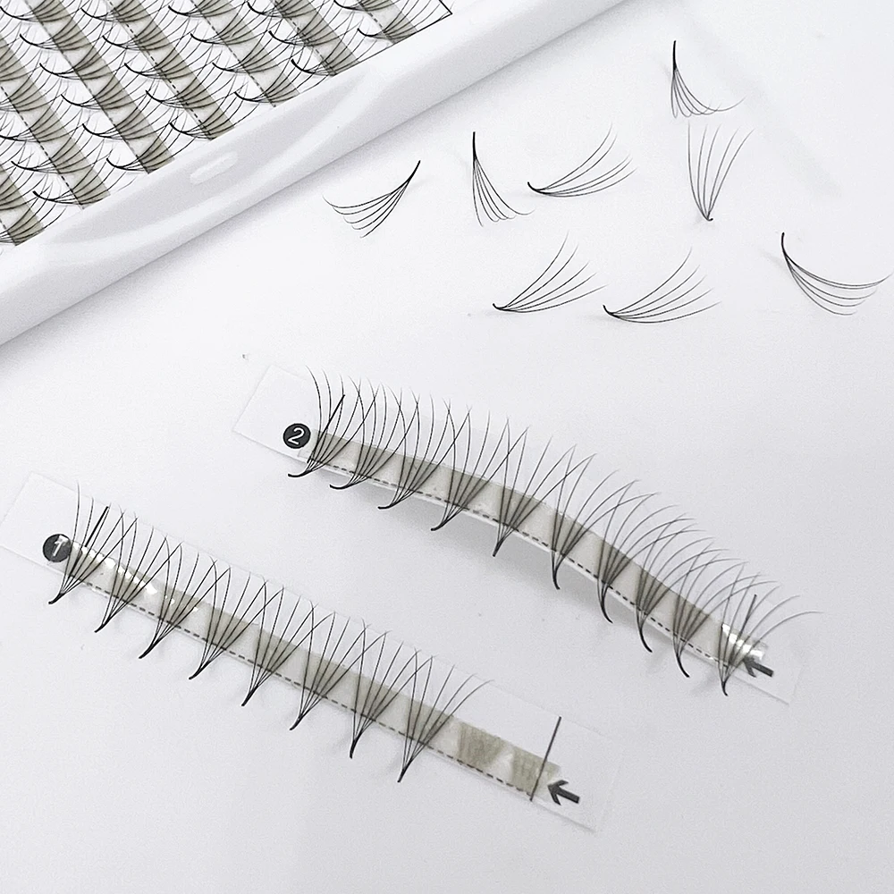 Custom Pointy Stem 300 500 1000 Loose Premade Lash Fans