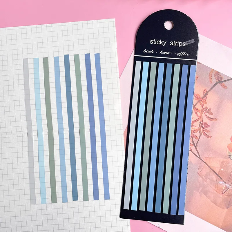 Transparent Removable Highlighter Strips for Office & School