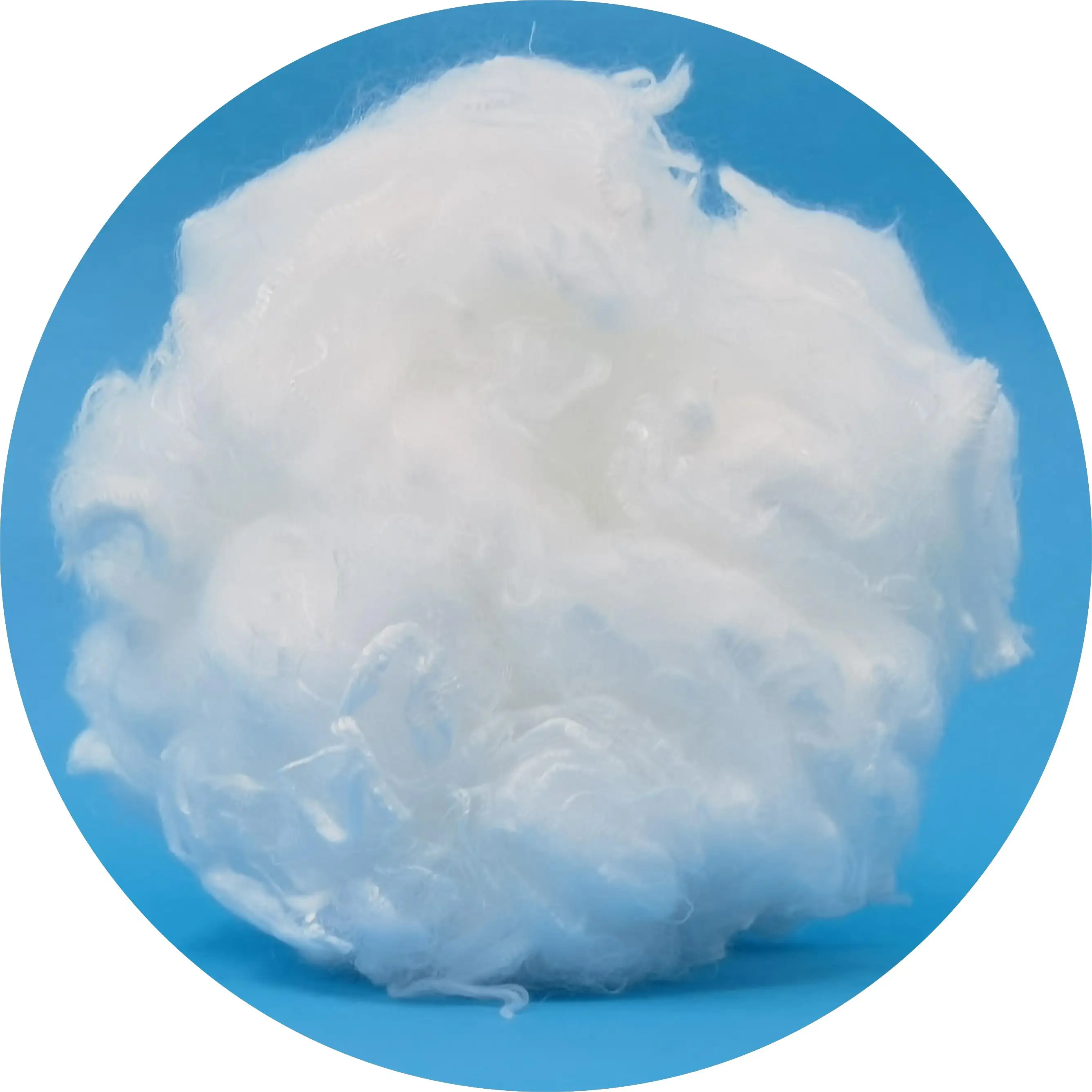 Raw Anti-bacterial Psf 1.5dx51mm Fiber For Spinning - Buy Raw Polyester ...