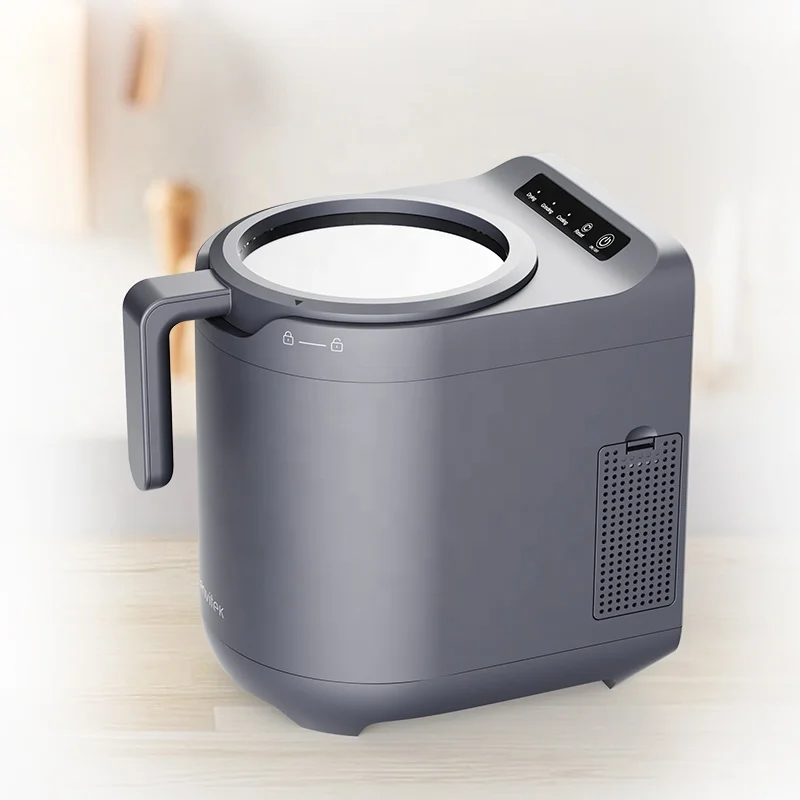 Kitchen Garbage Waste Food Composting Grinder To Fertilizer Machine ...