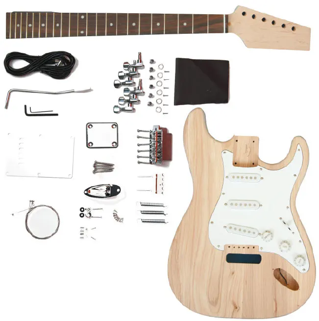 Diy Guitar Electric Guitar Kit St Guitar Distribute - Buy Fender Body ...