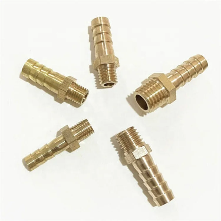Brass Quick Coupling - Metric Male Nipple Thread Fitting