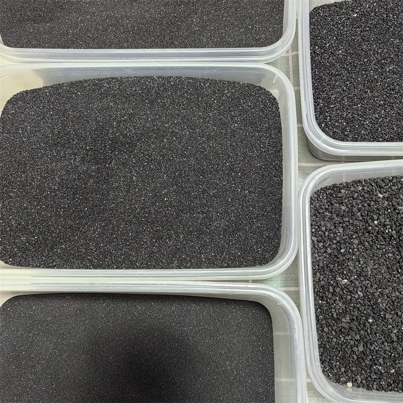 Bright Black Emery Steel Making Silicon Carbide Polishing Bright Black ...
