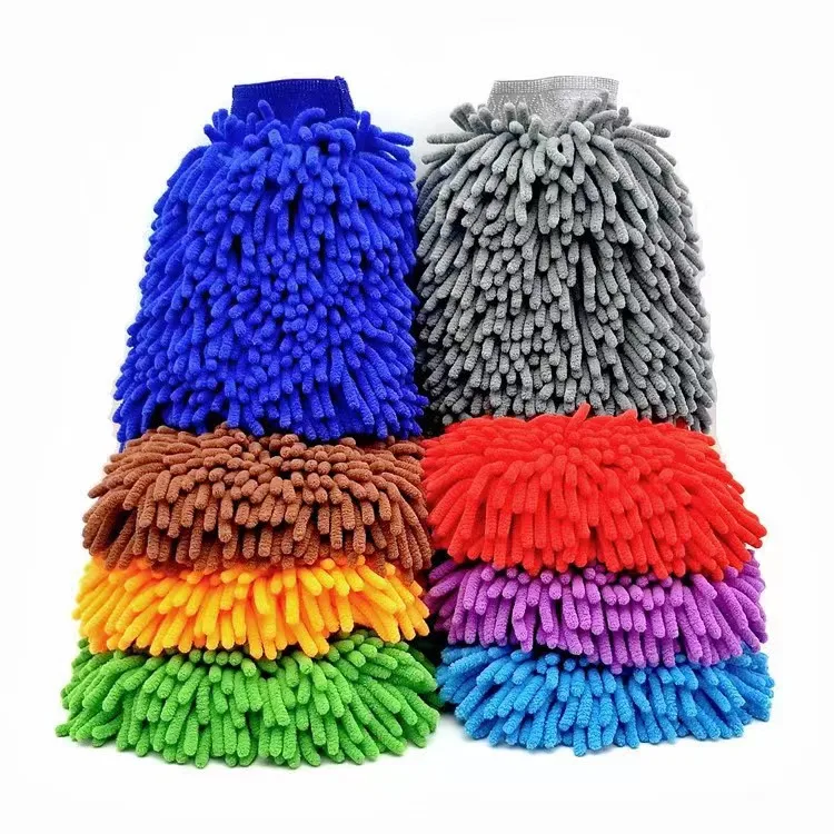 Wholesale Custom Double Sided Chenille Waterproof Microfiber Car ...