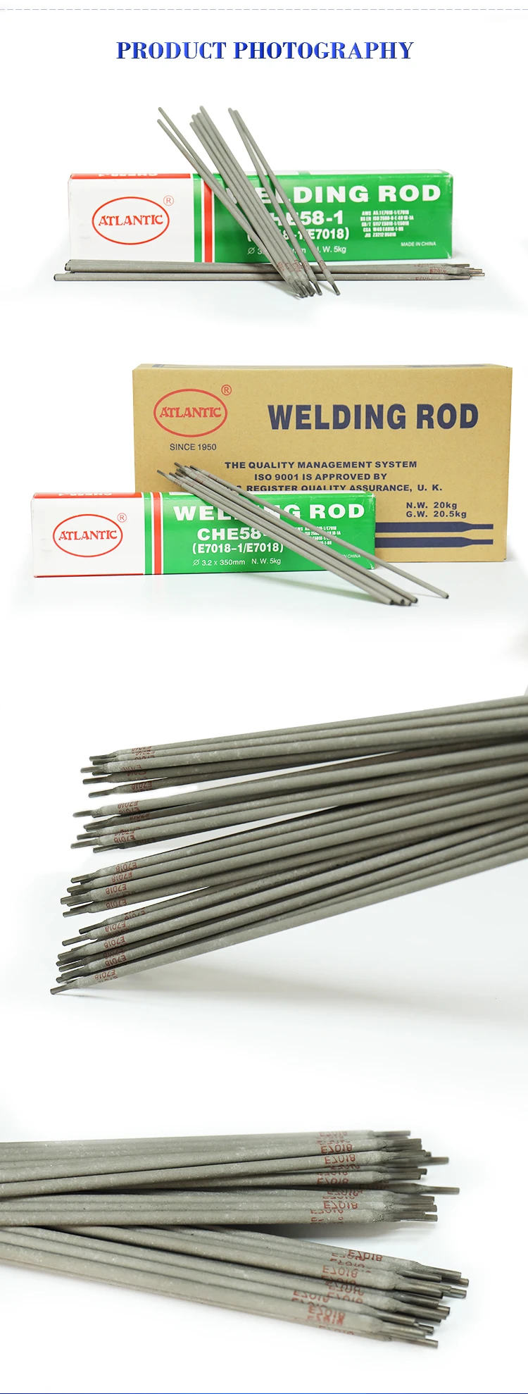 ATLANTIC Low Hydrogen Aluminum Welding Electrode Rod Suit Pipepines ...
