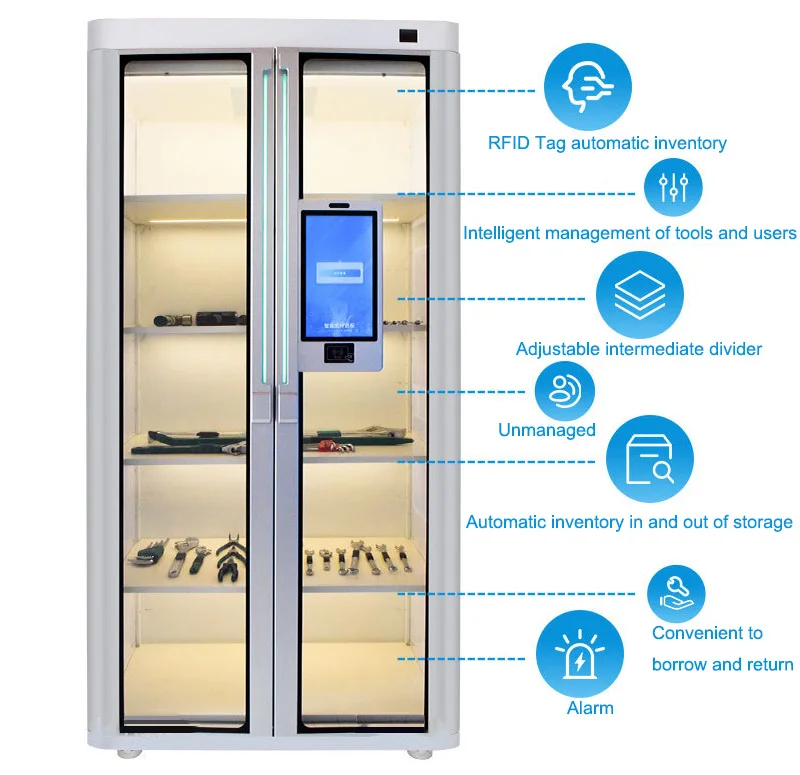 Smart Storage RFID Lockers - Efficient Inventory Management