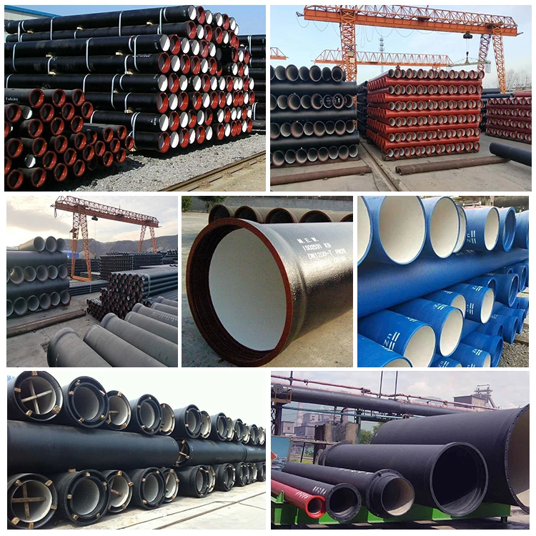 Dn100 Dn125 Dn150 Dn300 Dn400 Dn600 Ductile Iron Cast Pipe For ...