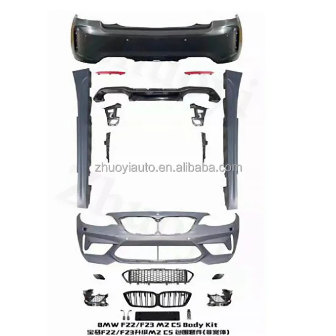 M2 Cs Style Body Kit For Bmw 2 Series F22 F23 To F87 Front Bumper Rear ...