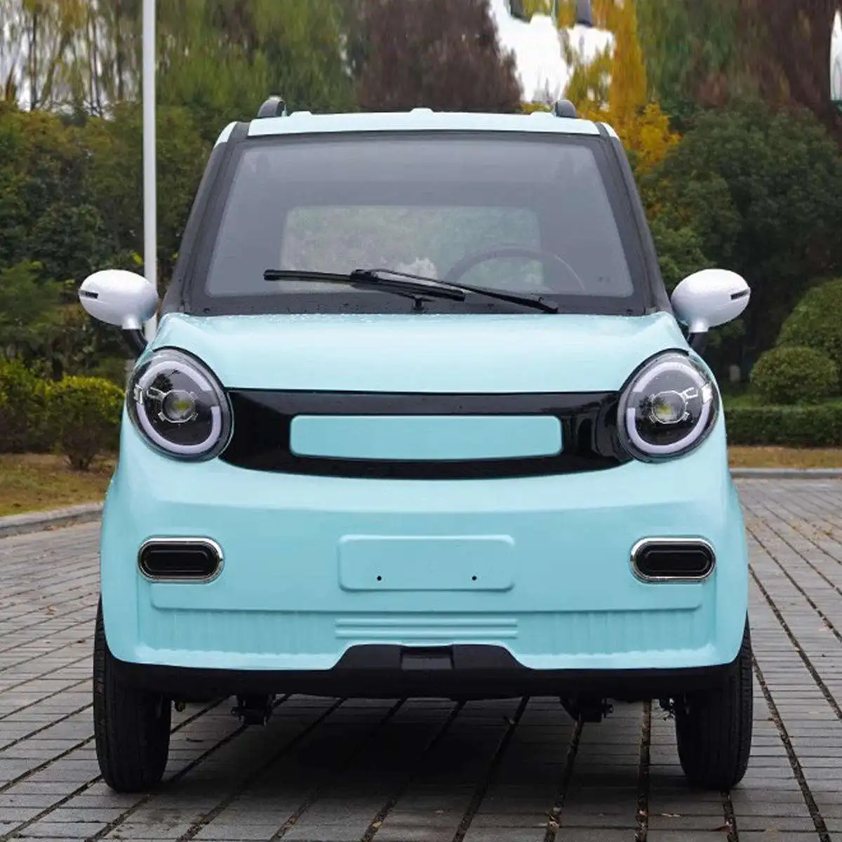 Cheapest In Stock 2 Doors 4 Seats Chinese Mini Electric Car Chinese ...