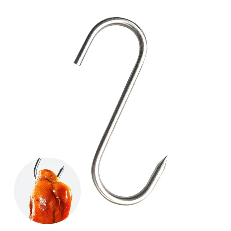 Wholesale Heavy Duty S-hooks Stainless Steel Meat Processing Butcher ...