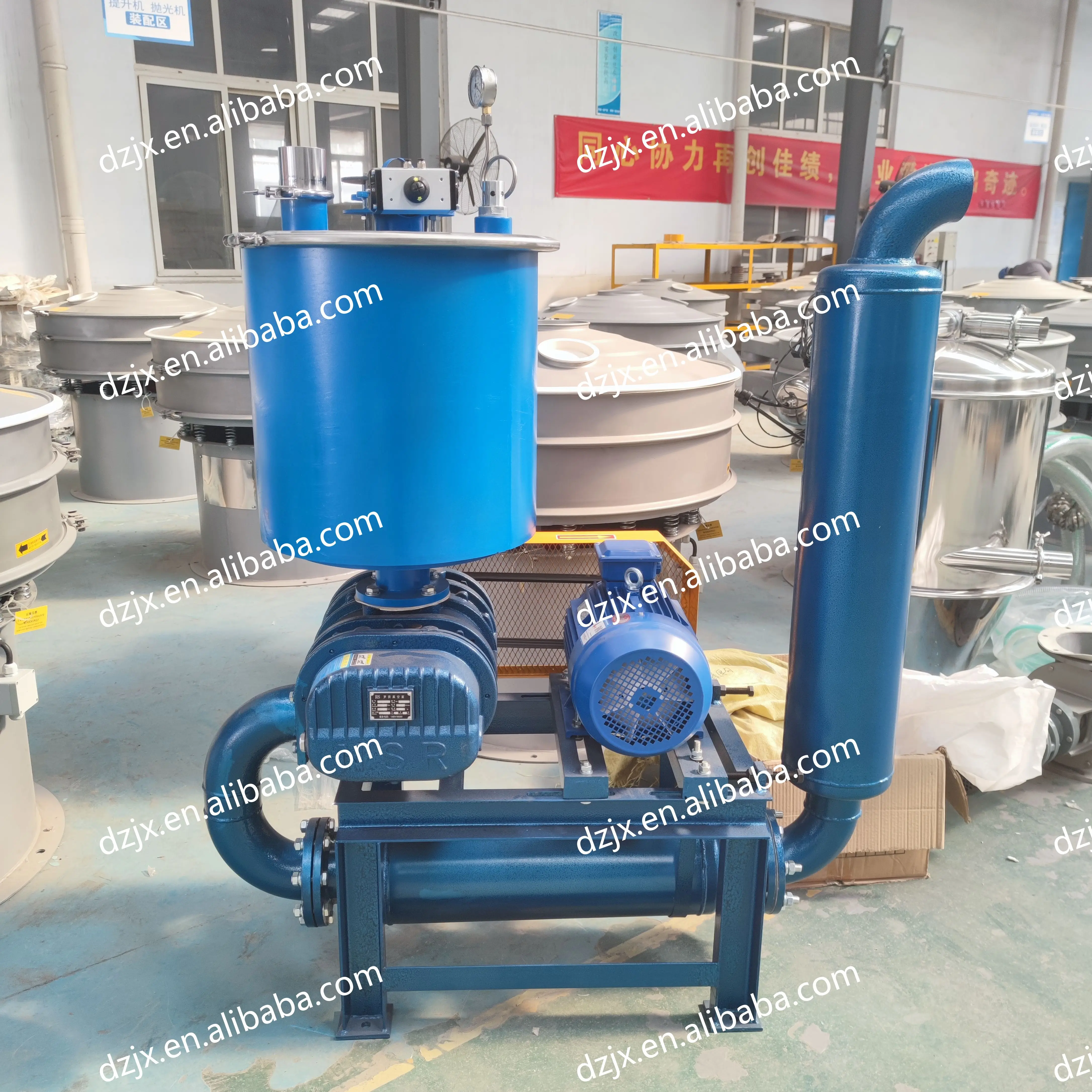 DZJX Industrial Pump Pneumatic Conveying System for Grain