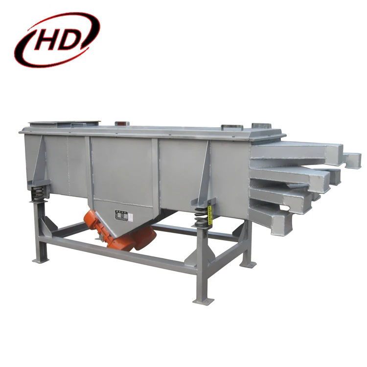 Linear Vibration Sieve Separator Machine for Wood Stones Soil Pellet ...