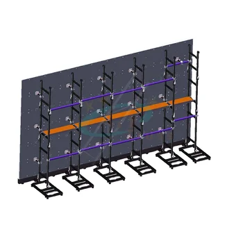 Led Screen Ground Supports Display Truss Structures/led Video Wall ...
