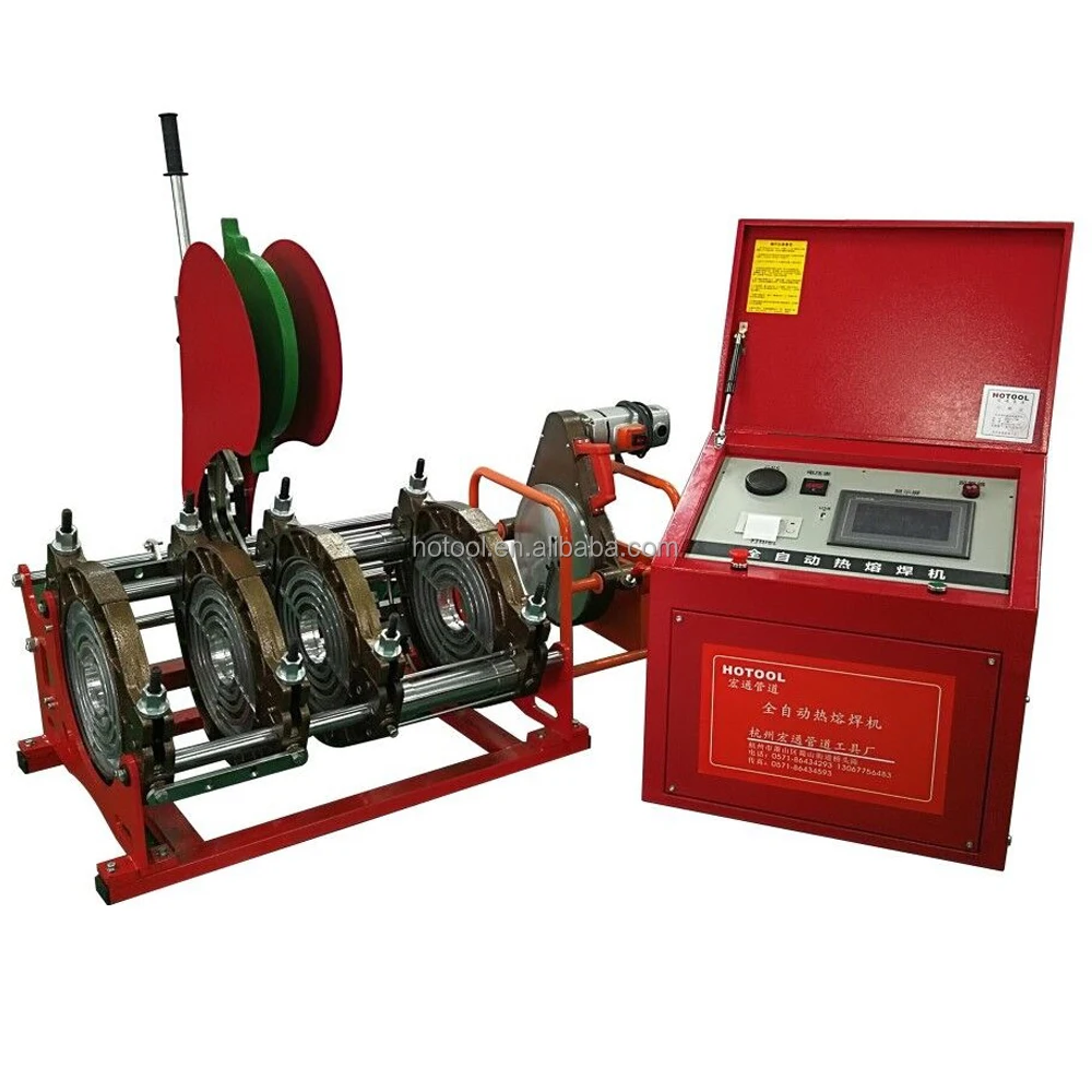 HOTOOL 63mm to 200mm Fully Automatic Hot Melt Welding Machine