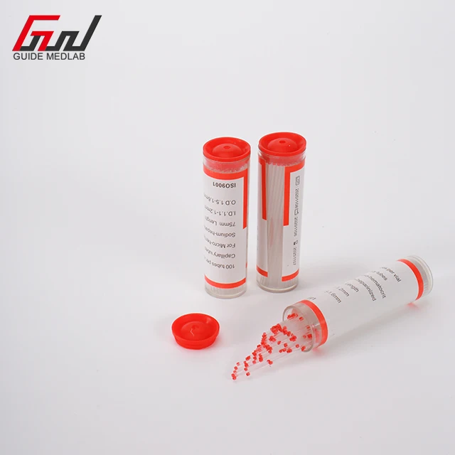 Heparinized Capillary Tubes 75mm - 100pcs Oem | Wholesale