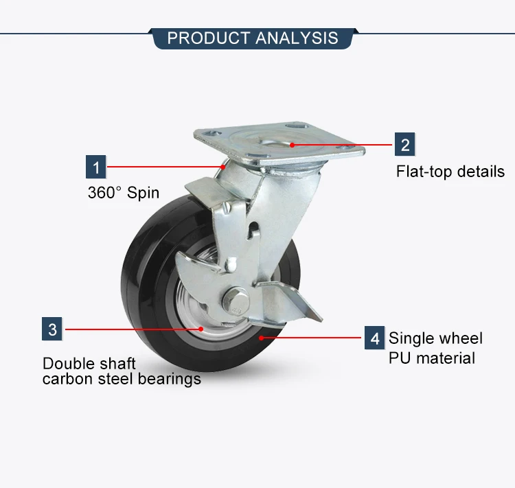 Oem Industrial Fixed/swivel Retractable Workbench Cabinet Heavy Caster ...