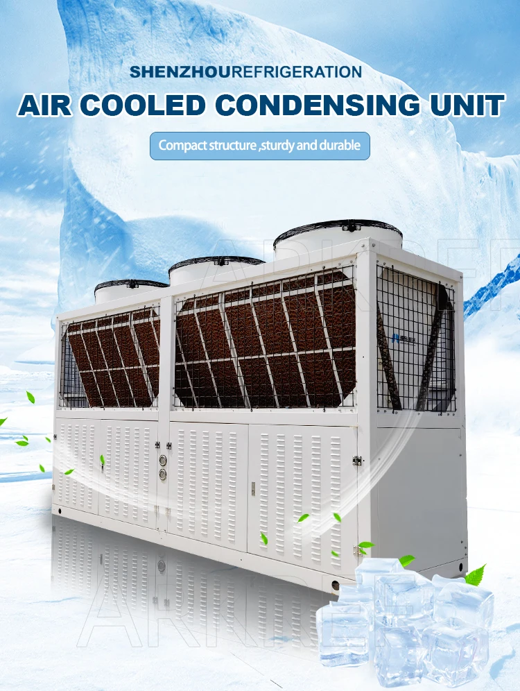 ARKREF Cold Room Small Refrigeration Units Bitzer Compressor Air Cooled ...