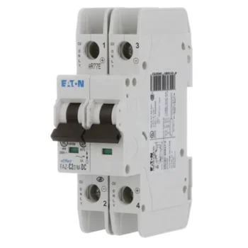 Miniature Circuit Breaker (mcb),2 A,2p,Characteristic: C,Dc Faz-c2/2-dc ...