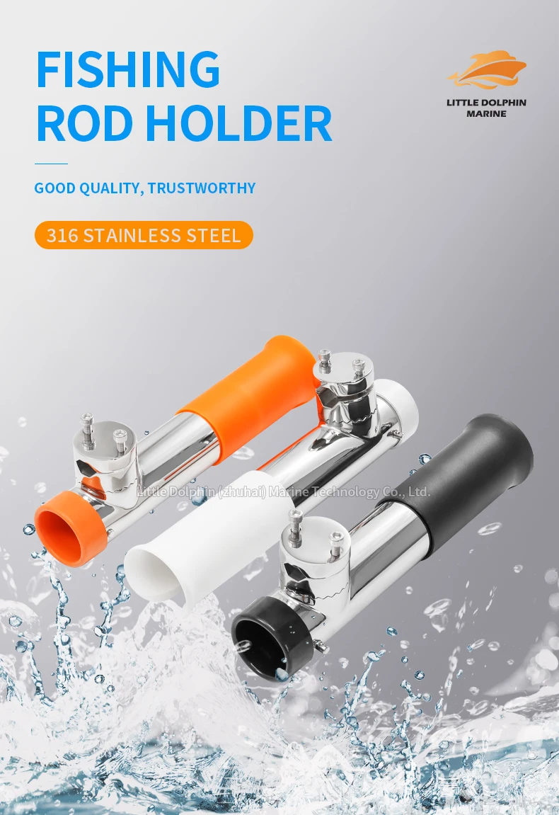 Marine Fishing Rod Holder Rotation Boat Fishing Rod Rack 360 Degree ...