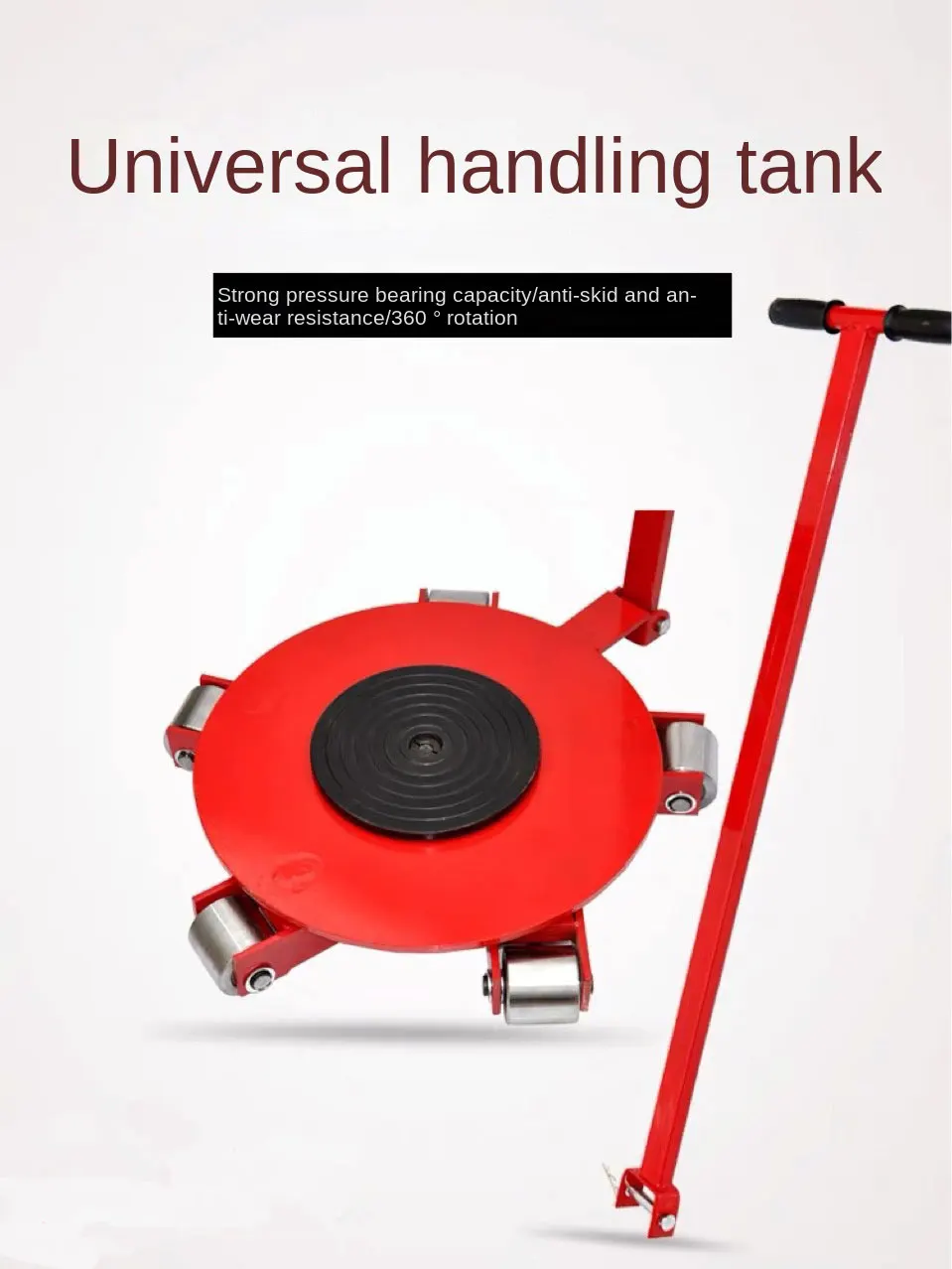 Pull Push Cargo Hand Truck Trolley Two Wheel 180 Degree Machine Dolly ...