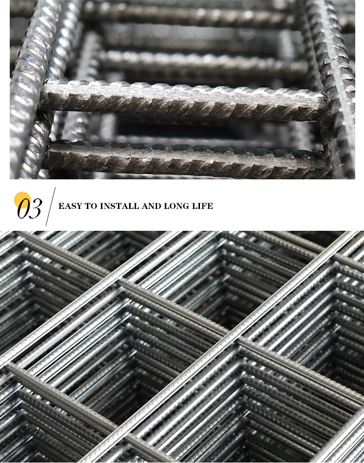 Building Foundation 6mm 8mm 10mm Deformed Reinforcing Concrete Steel ...