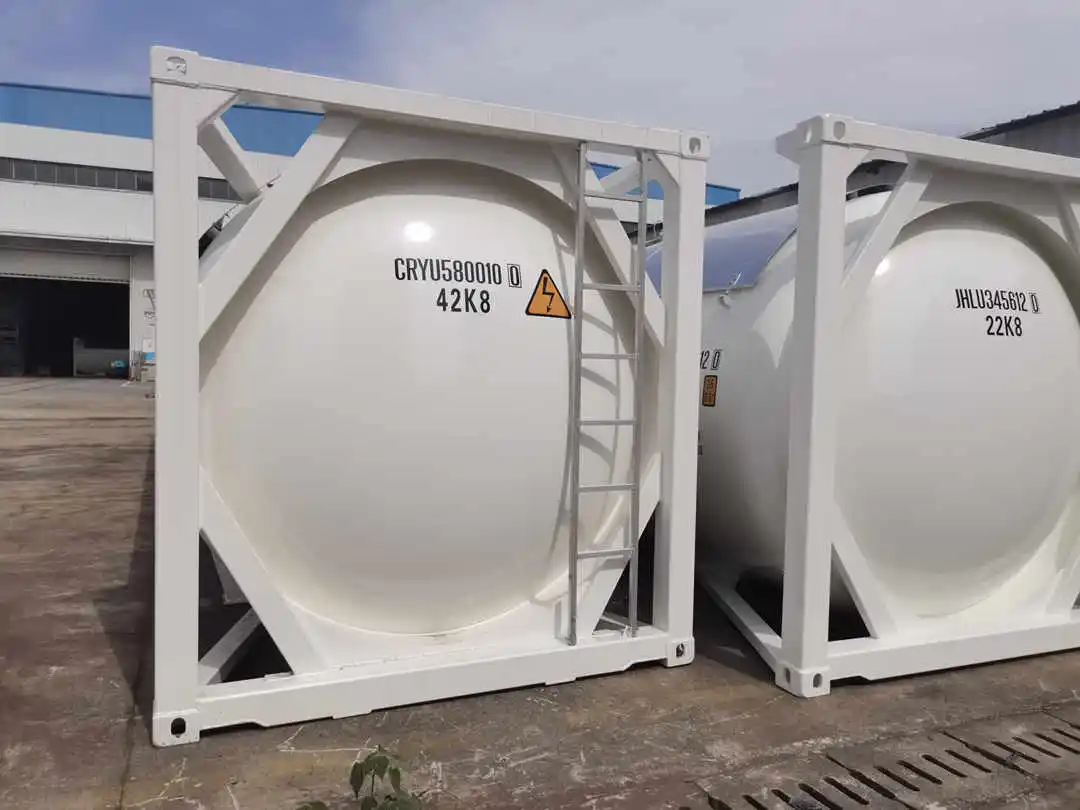 40ft T50 Tank Container - Ideal for LPG Gas Transportation