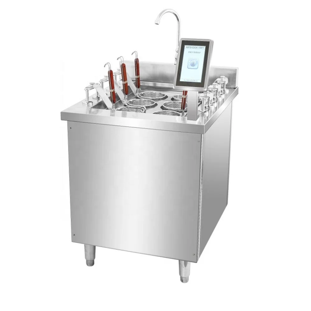 Pasta Cooker Automatic Lift Boiler Equipment - High Productivity