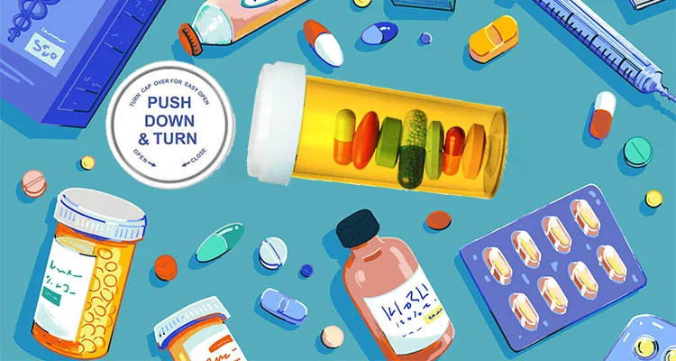 High Quality Pharmacy Vials - Dual Purpose Capsule Container