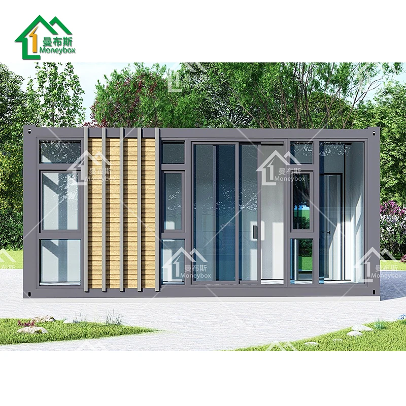 Outdoor Portable Modular Prefab Container Exhibition Meeting Room - Buy ...