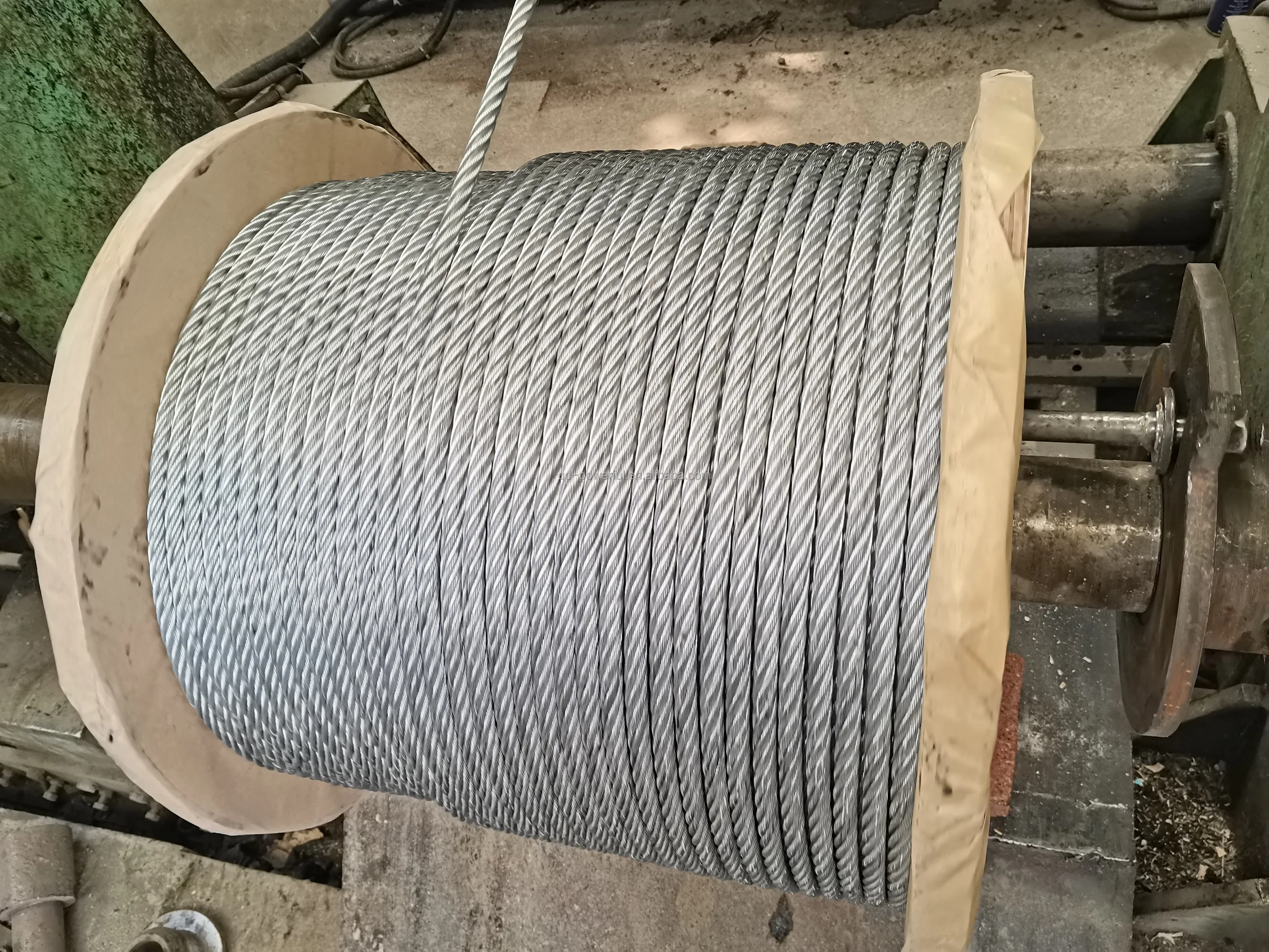 Galvanized 6x19 Fiber Core/steel Core Steel Wire Rope Price - Buy Ungalvanized Galvanized 6x19 ...