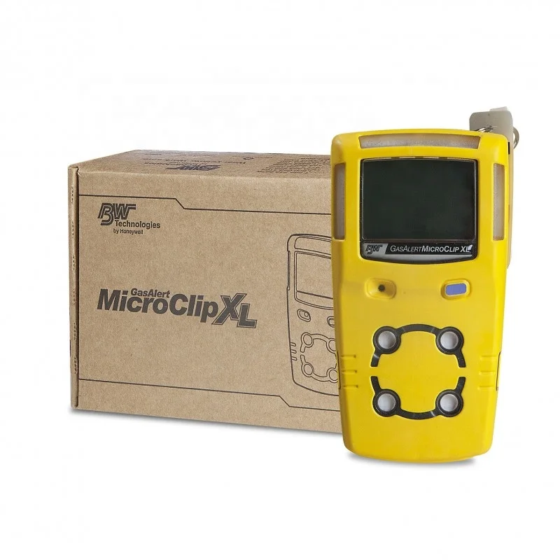 Honeywell Bw Technologies Gas Alert Microclip Xl 4-gas Detector Mcxl-xwhm Wireless Gas Analyzers ...