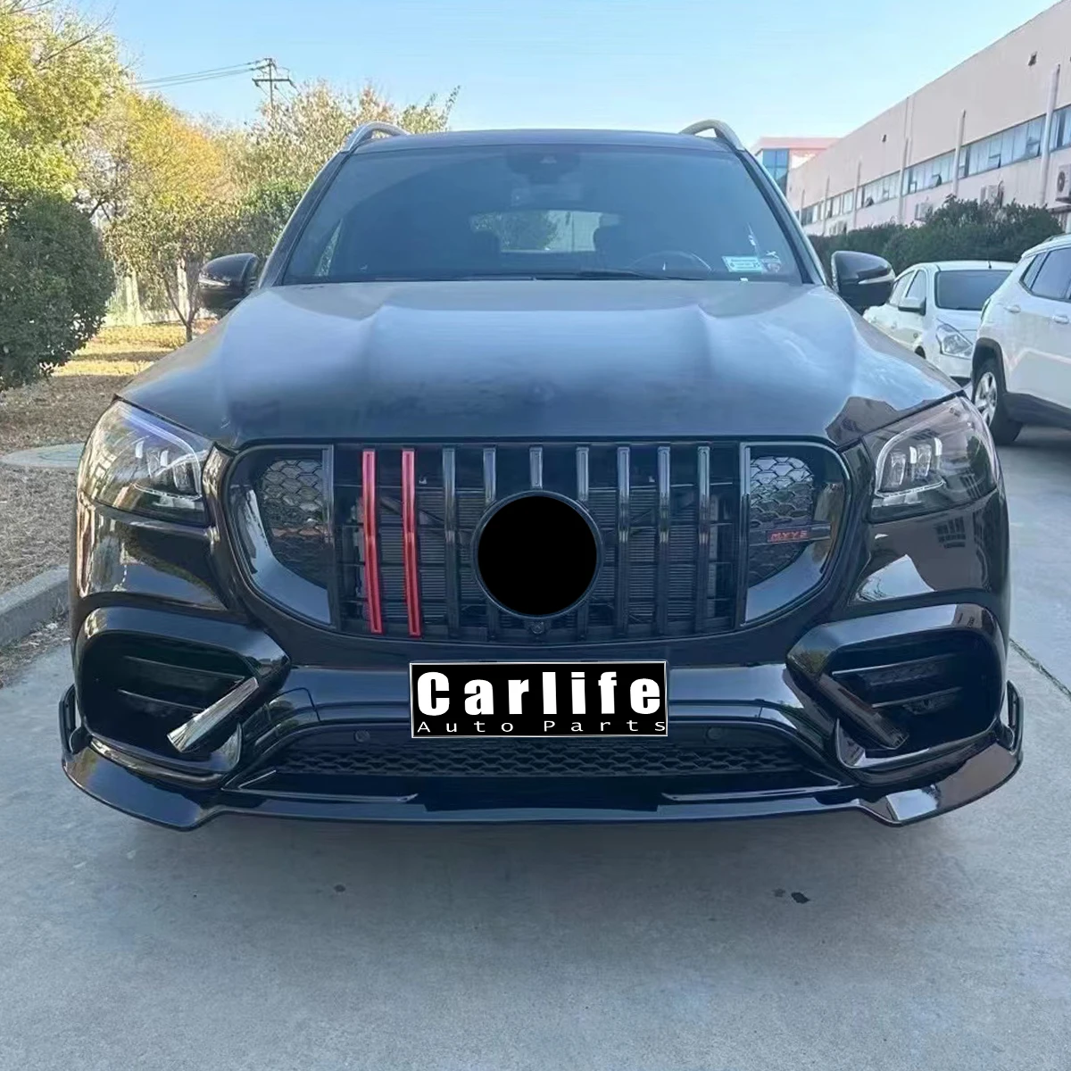 Automotive facelift bumpers body kit for Mercedes Benz GLS Class X167 ...