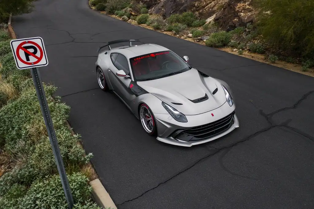 Ferrari F12 DUKE DYNAMICS Widebody Carbon Fiber GT Wing | Perfect Fit ...