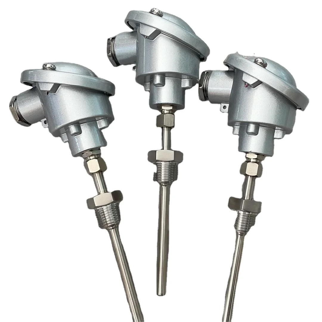 Customized Pt100 Temperature Sensor 4-20ma Temperature Transmitter ...