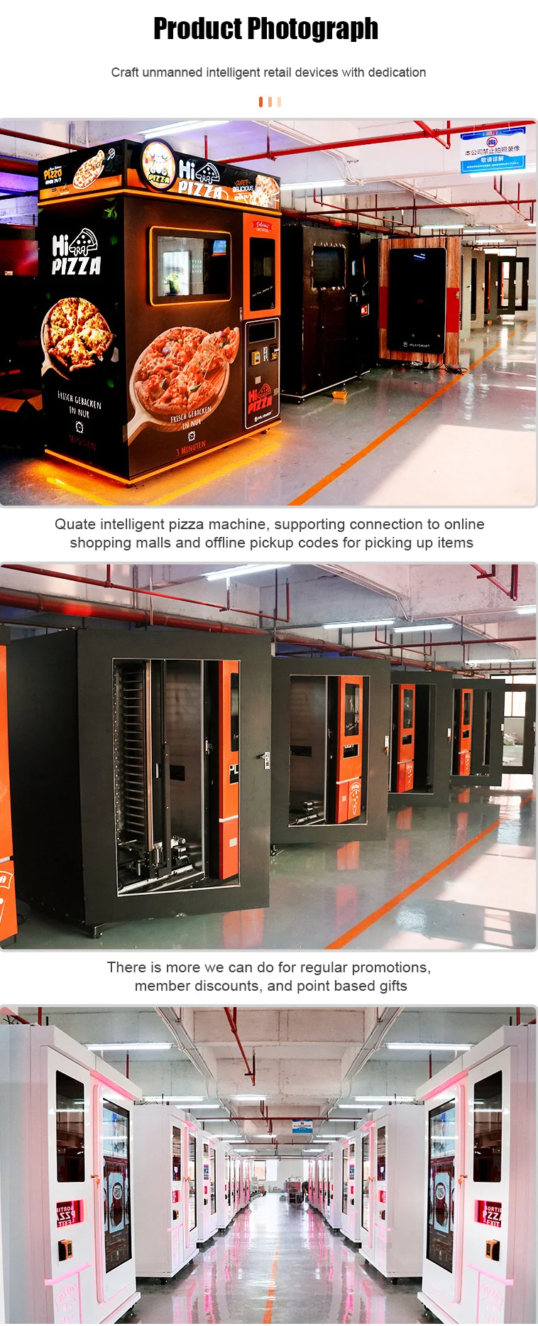 Pizza Making Machine Fully Automatic Pizza Vending Machine Fresh Pizza ...