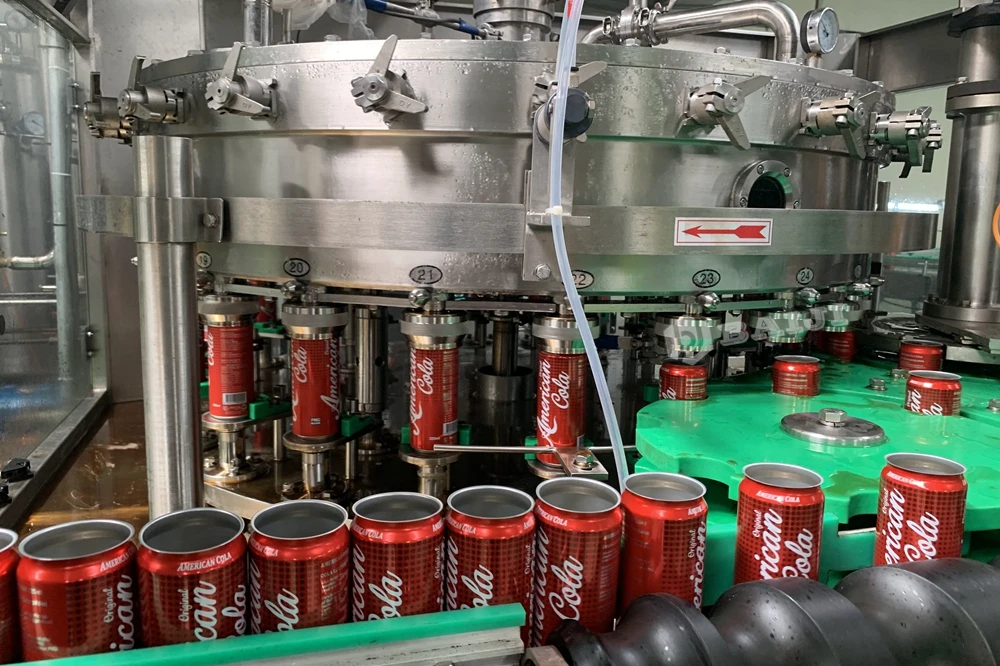 330ml Carbonated Soft Drink Aluminum Can Filling Sealing Machine Soda Beverage Craft Beer ...