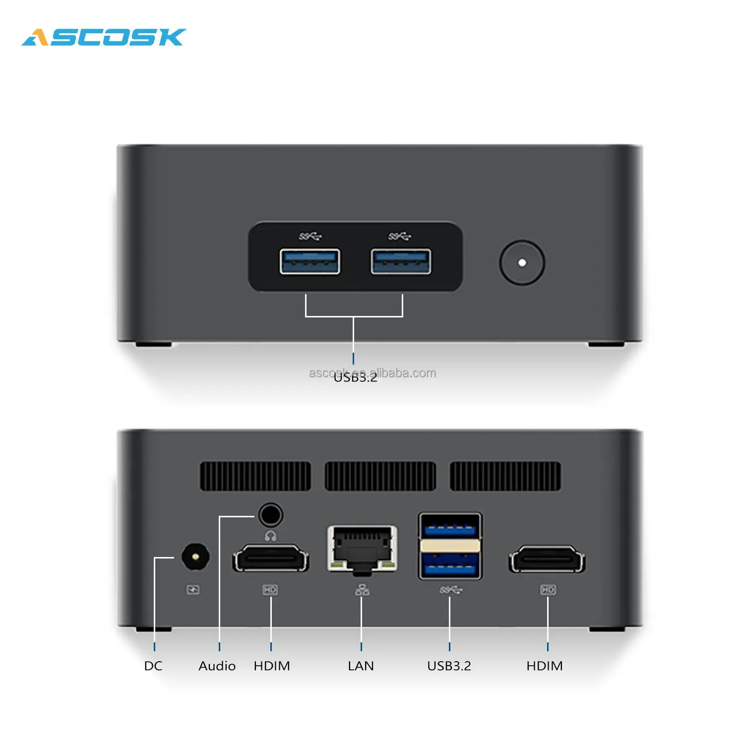 Oem New 12th Gen Windows Mini Pc Intel N95 N100 Processor 8gb 256gb ...