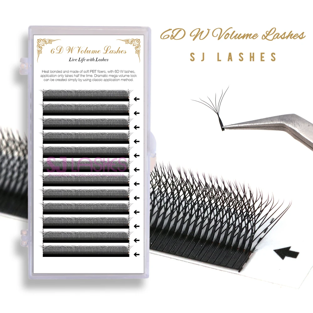Volume Eyelash W V Yy Shape Extension Individual False Eyelashes 3d 4d ...