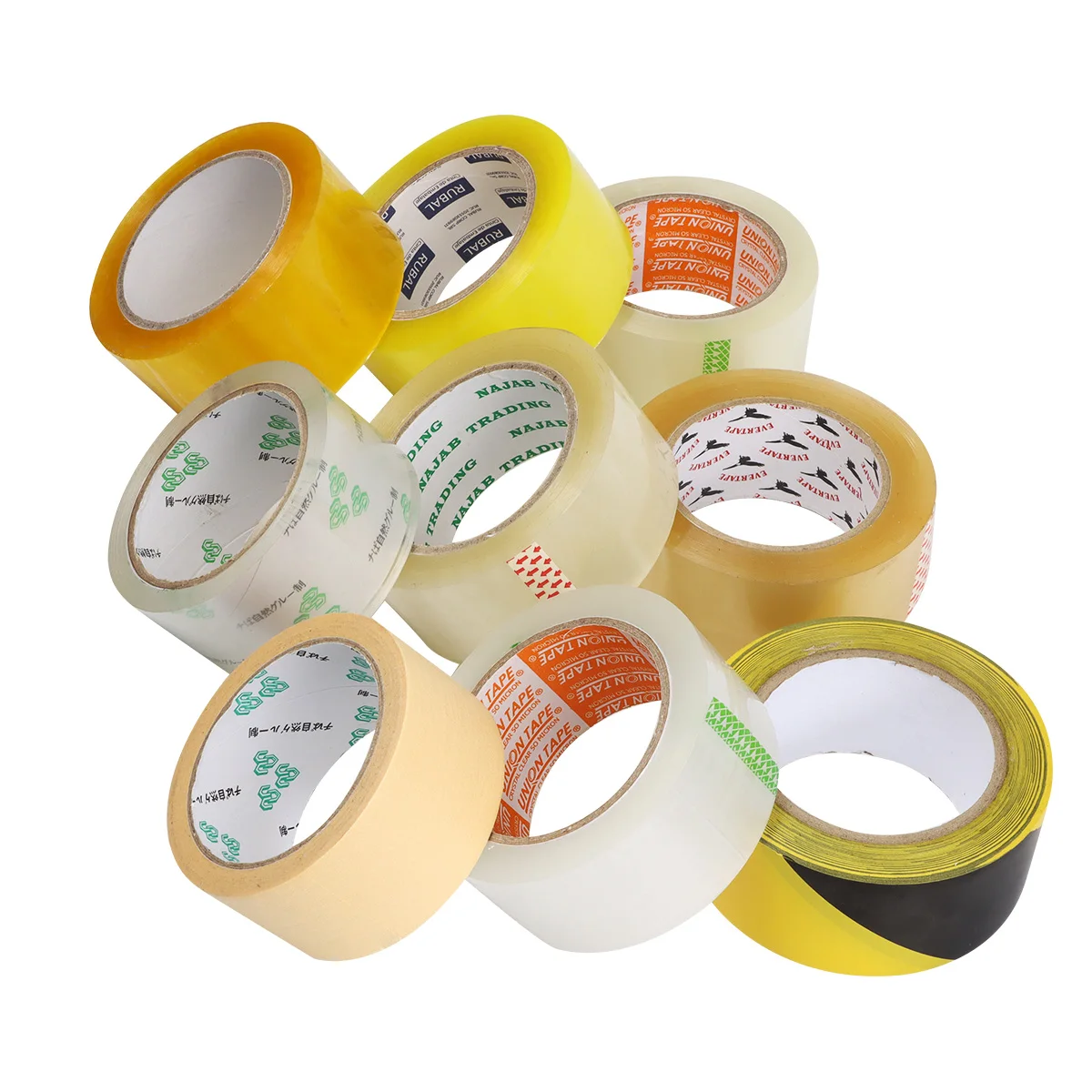 Transparent Packing Tape - 48mm Bopp Jumbo Roll Adhesive