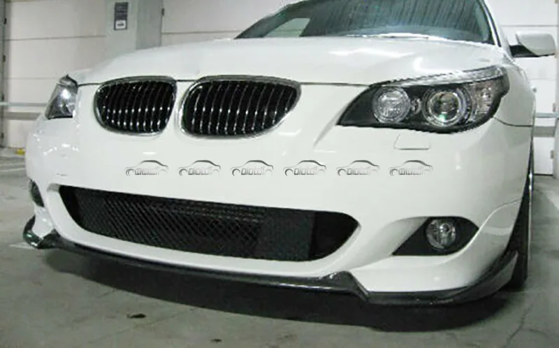 Auto Body Kits Carbon Fiber Front Spoiler For Bmw E60 M Tech Chin ...