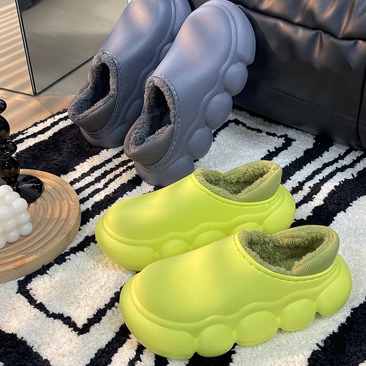 New Arrival Fashion Waterproof Eva Upper Winter Plush Insole Warm Foam ...