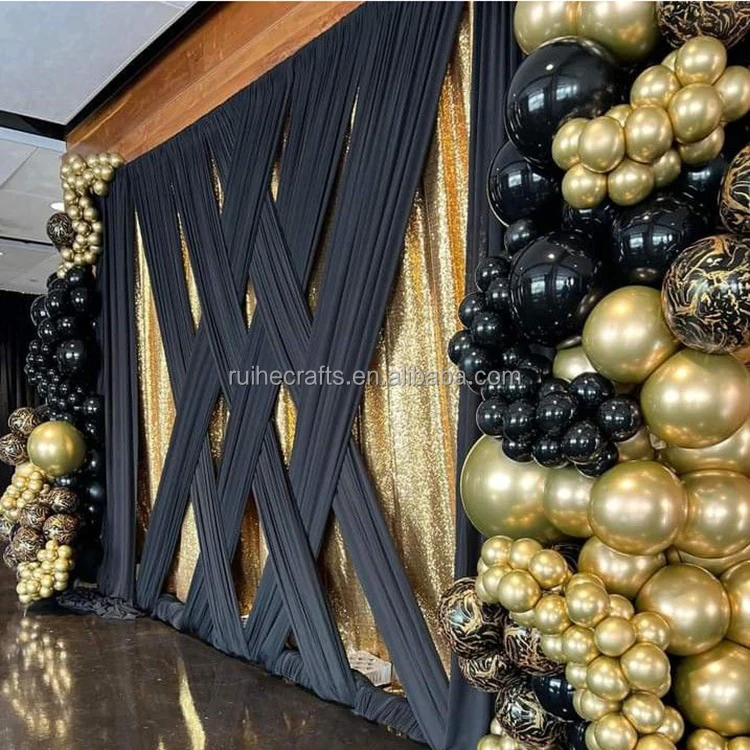 Custom Size Church Wedding Decoration Backdrop Drapes