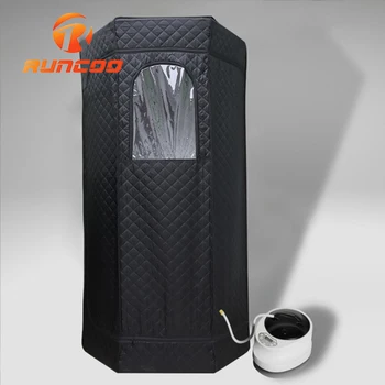 Full Size Personal Full Body Sauna Spa Sweat Steaming House Relaxation ...