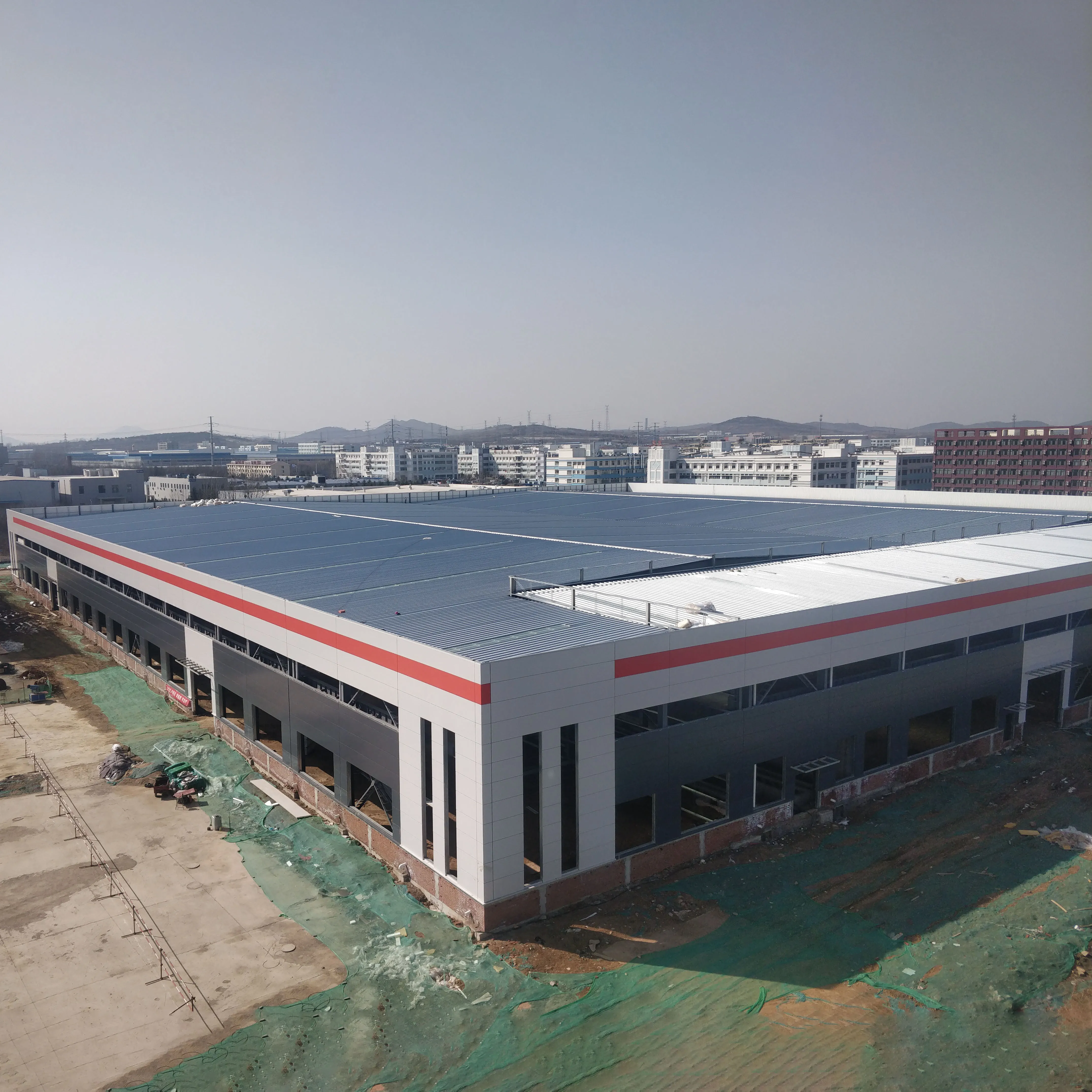 Prefabricated Steel Structural Materials Steel Structure Work Modern ...