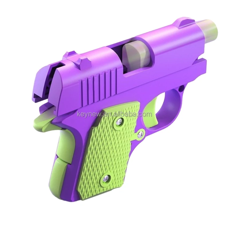 Stress Relief Fidgets Toy Guns Playful Entertainment Toy Practical Joke ...