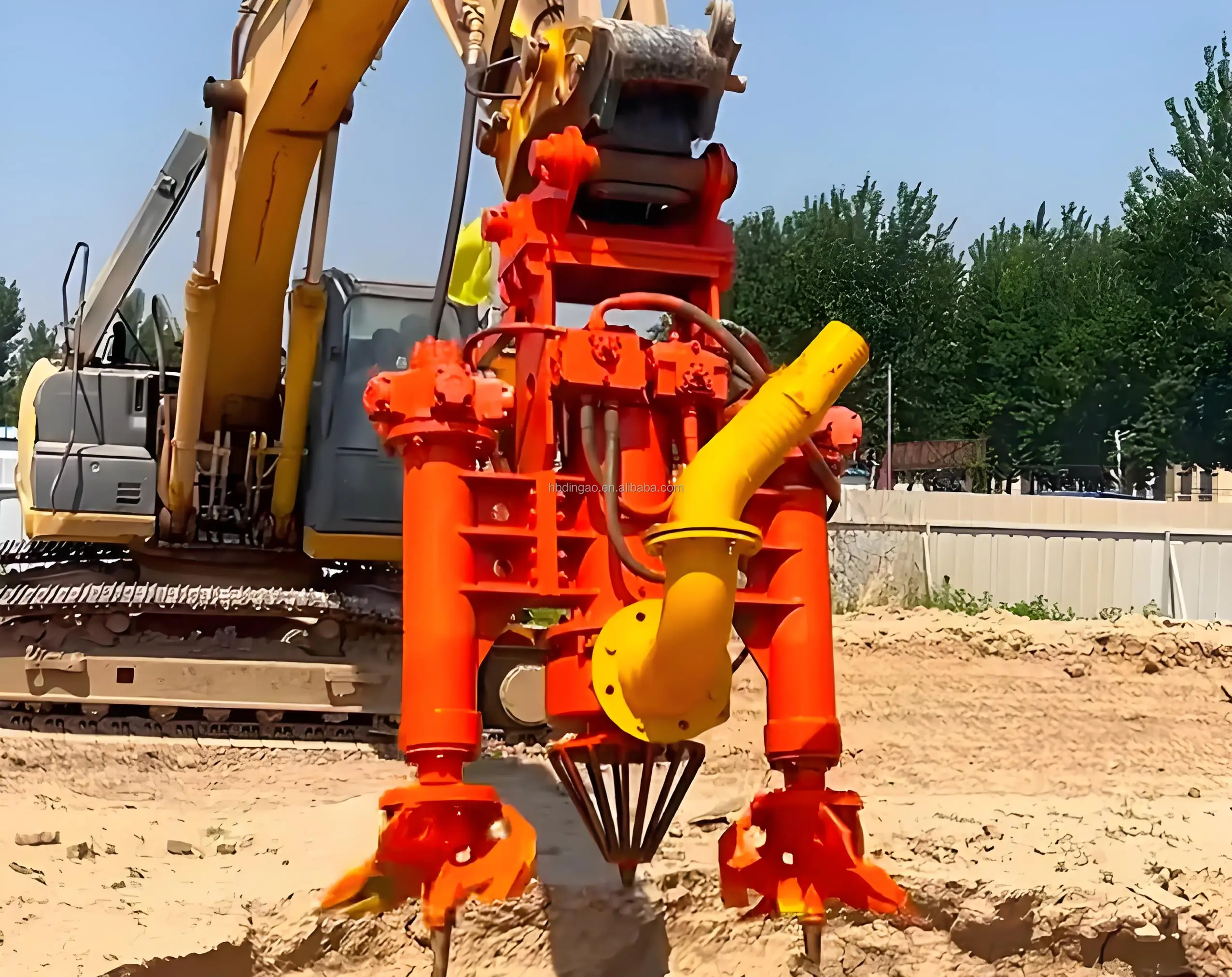 Hydraulic Vertical Submersible Slurry Pump with Agitator, Excavator ...