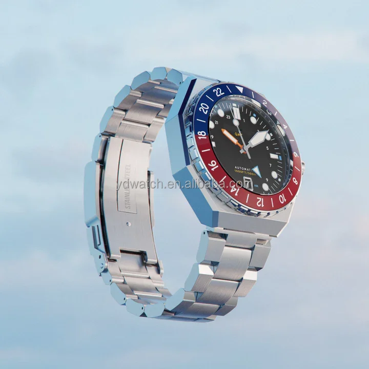 Luxury GMT Diving Men's Watch - Automatic & Water Resistant
