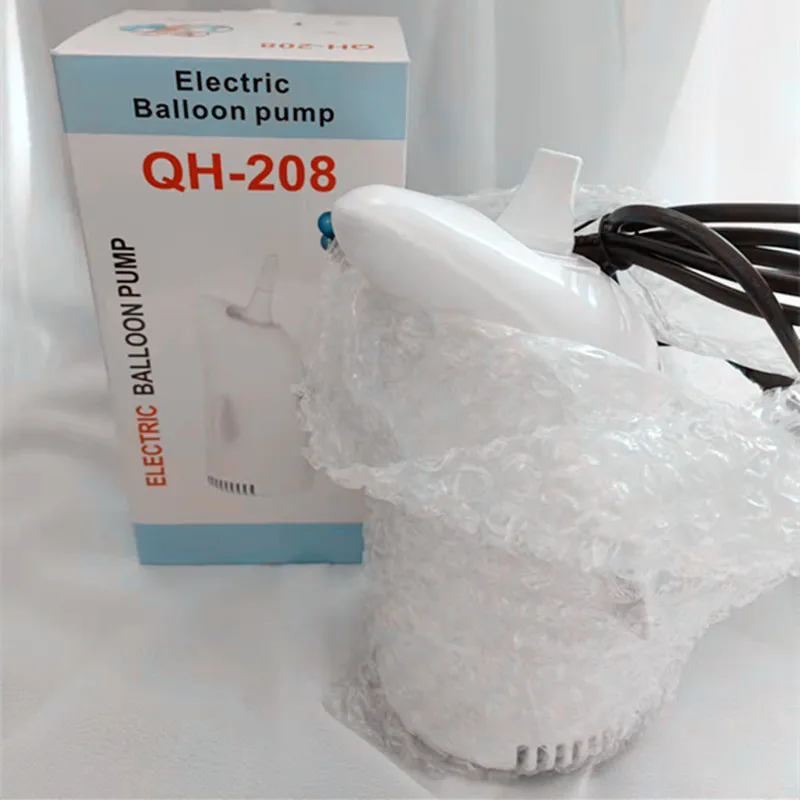 Electric Air Balloon Pump,Portable Dual Nozzle Electric Balloon Blower ...