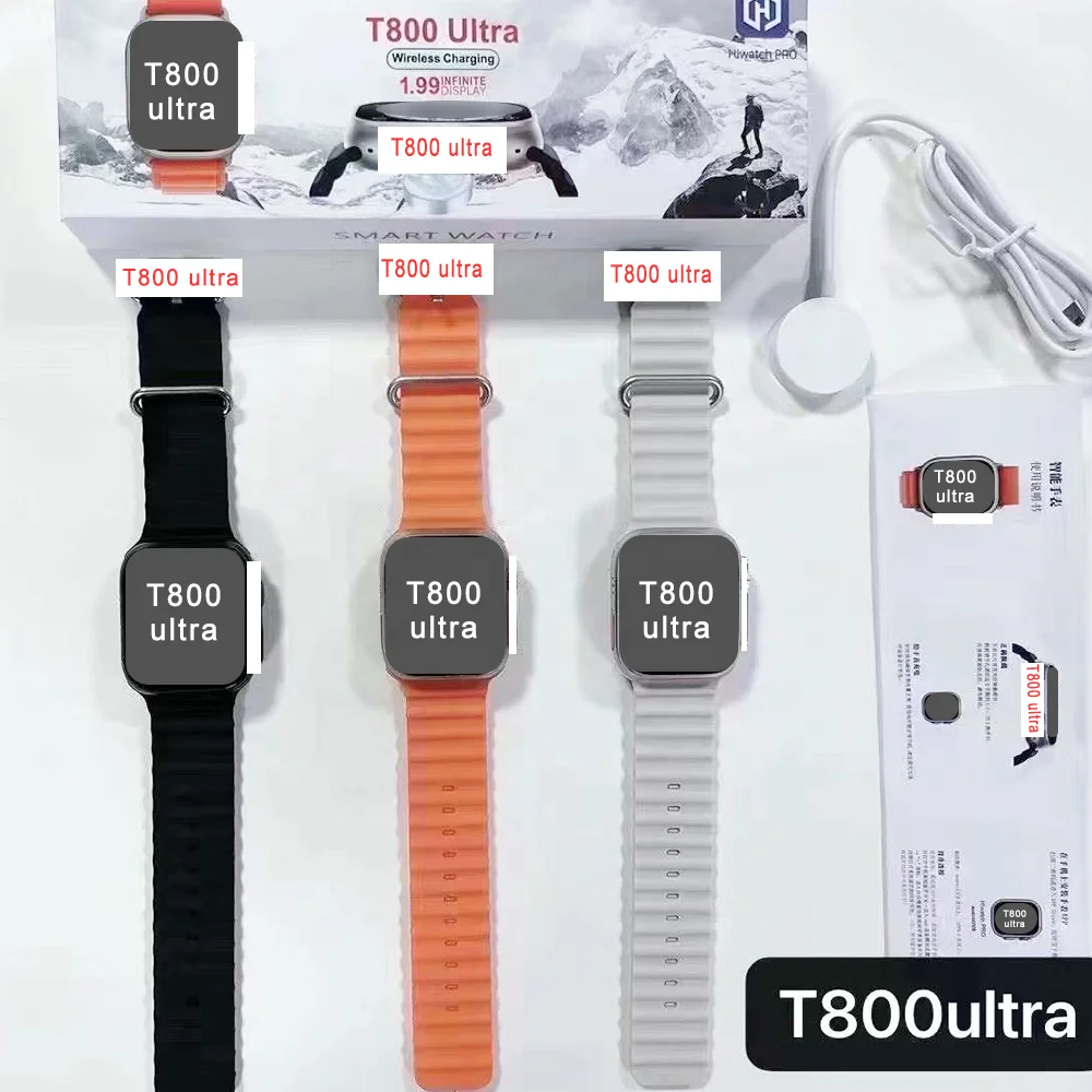 Wholesale Smart Watch Logo Reloj Inteligente T800 Ultra Smart Watch ...