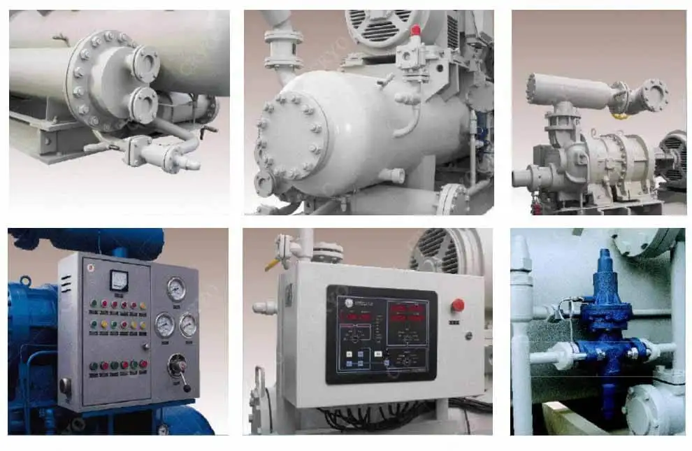 Industrial Refrigeration Equipment - R717 Screw Compressors